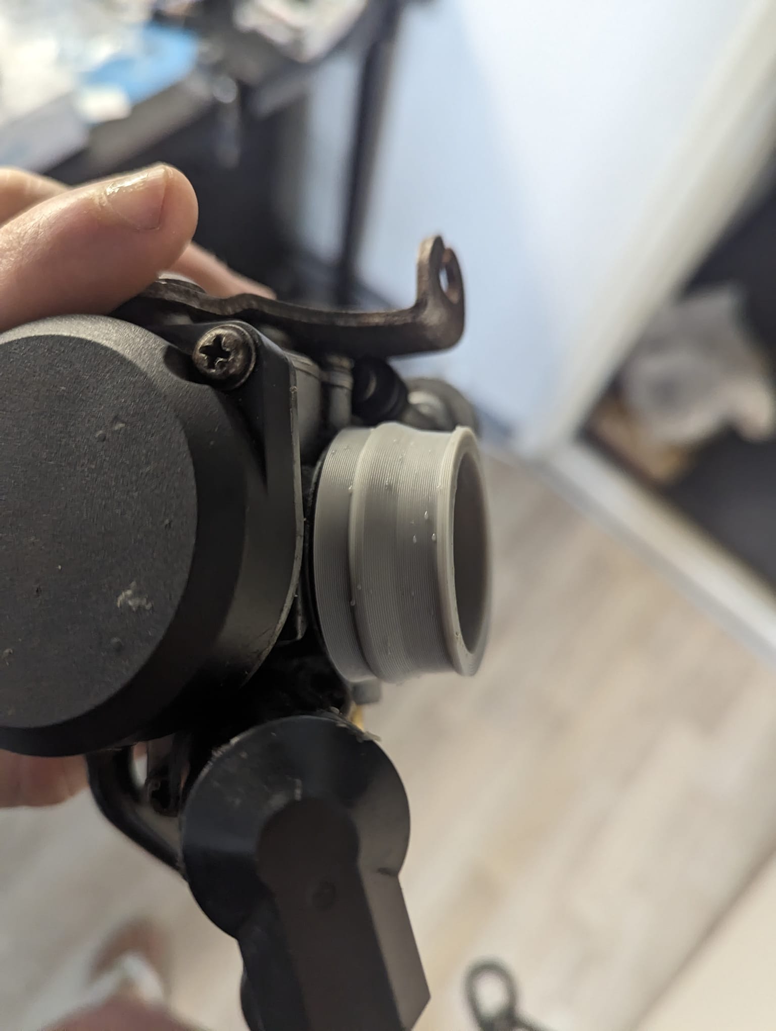Carburetor Air Intake Extender - TPU by Gabriel Z | Download free STL ...