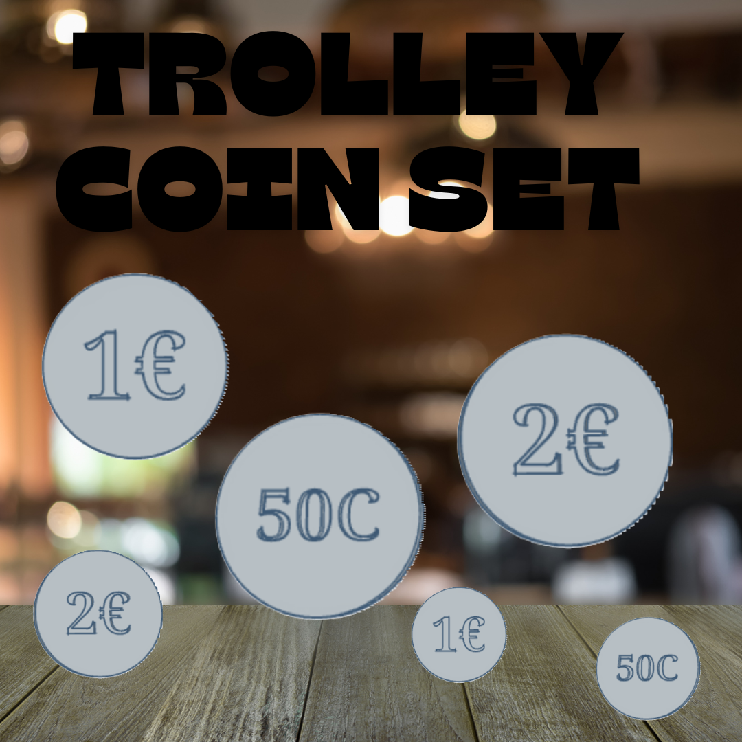 Trolley coin set by Player Xy | Download free STL model | Printables.com