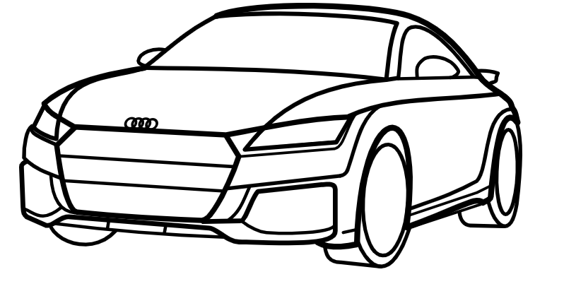Audi TT (2009) by CarDesignLab | Printables Store
