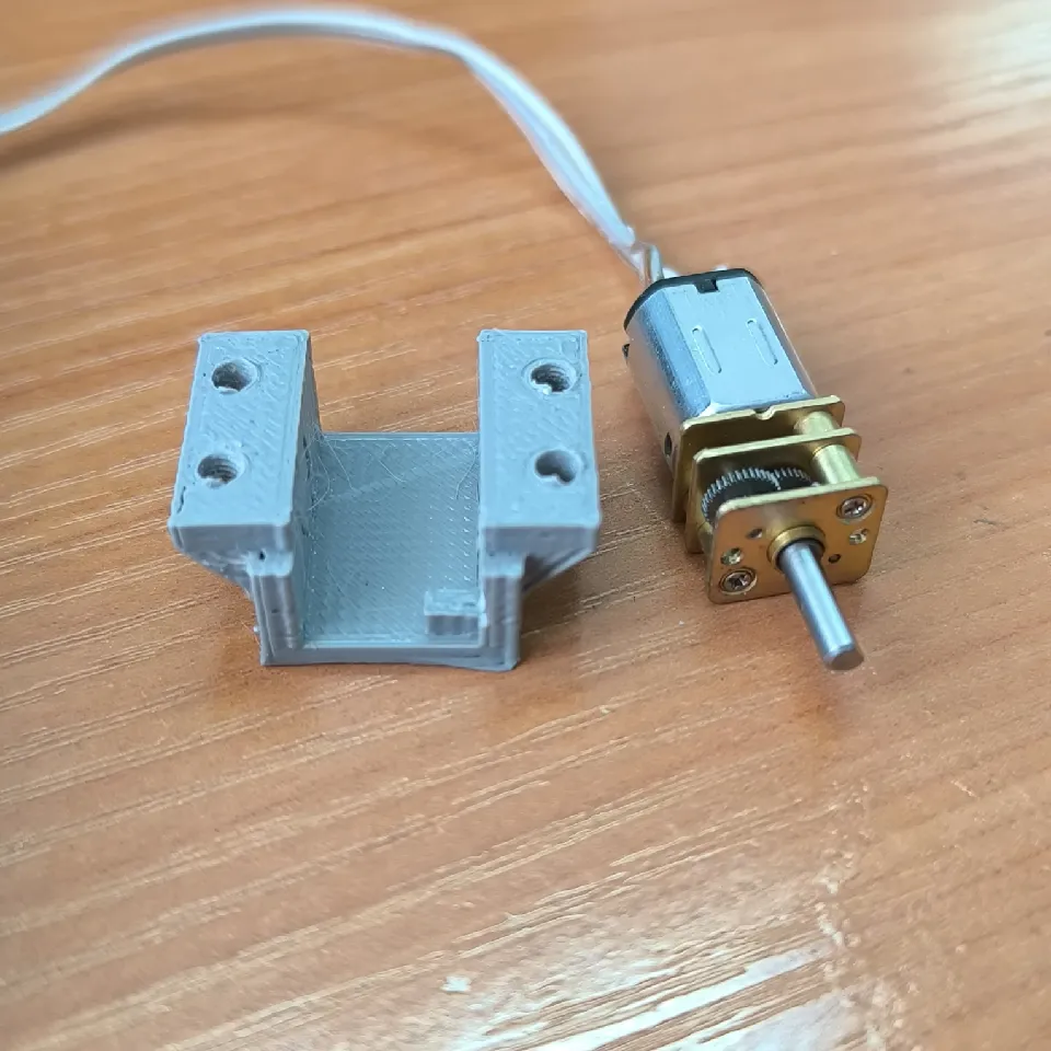 Reinforced mount for n20 motor by Bibbosik | Download free STL model ...