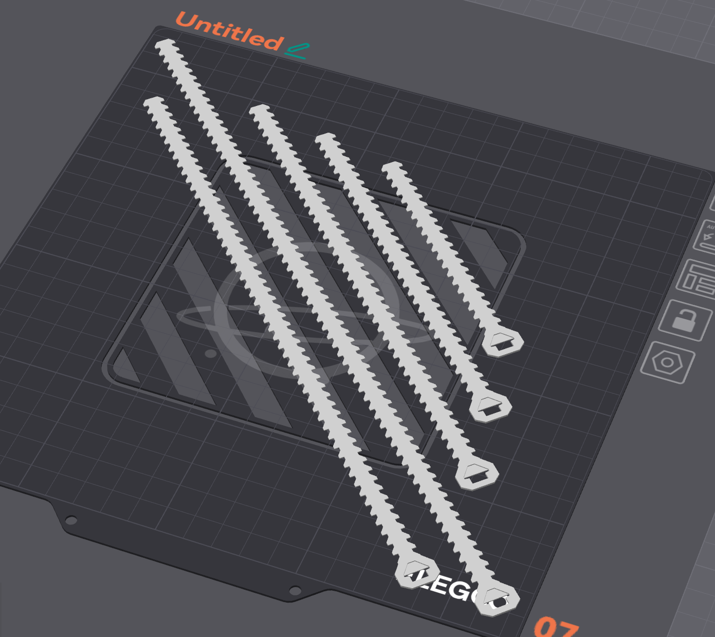 Zip Tie (10cm-30cm) / Cable Tie by gerolori | Download free STL model ...