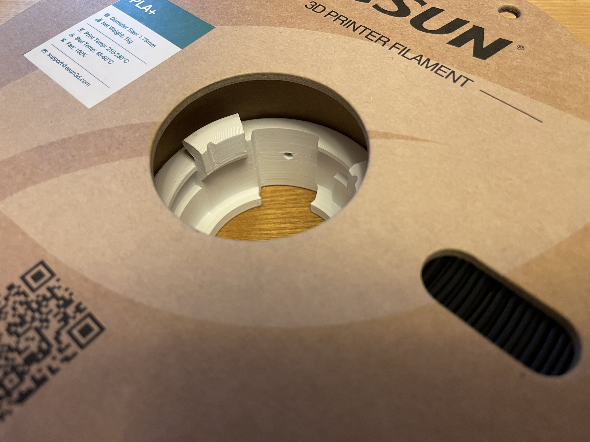 eSun cardboard spool replacement (v3) by thoperSought | Download free ...