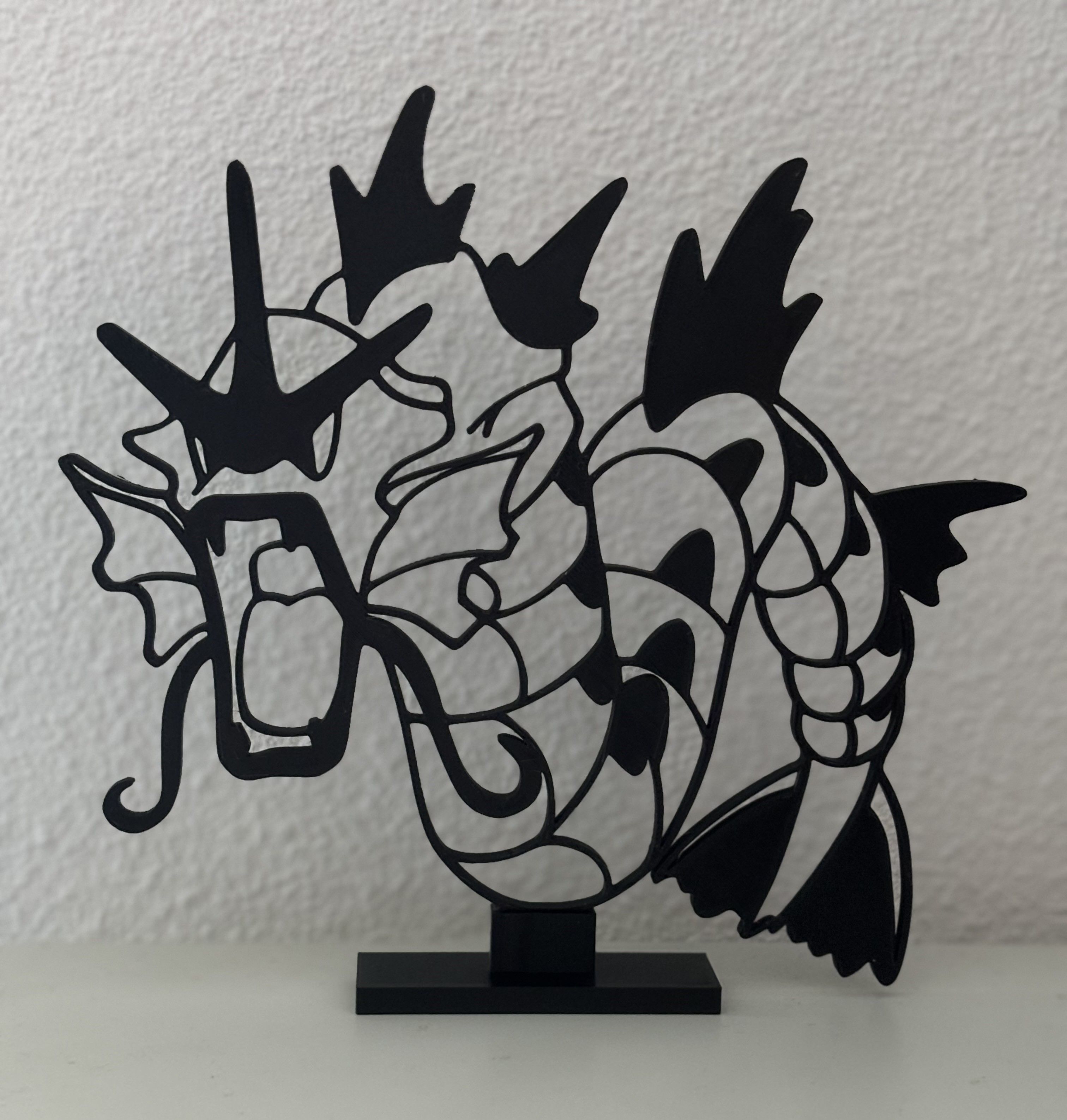 Gyarados Pokemon line art by 3DPrintastica | Download free STL model ...