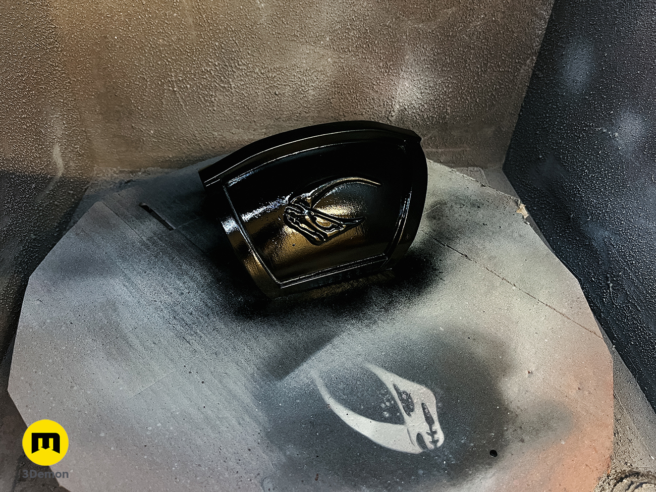 Mandalorian Mudhorn signet shoulder armor by 3Demon | Download free STL ...