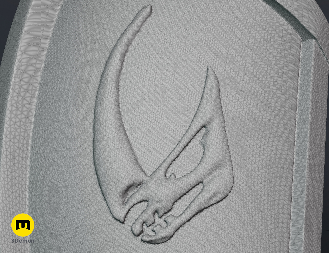 Mandalorian Mudhorn signet shoulder armor by 3Demon | Download free STL model | Printables.com