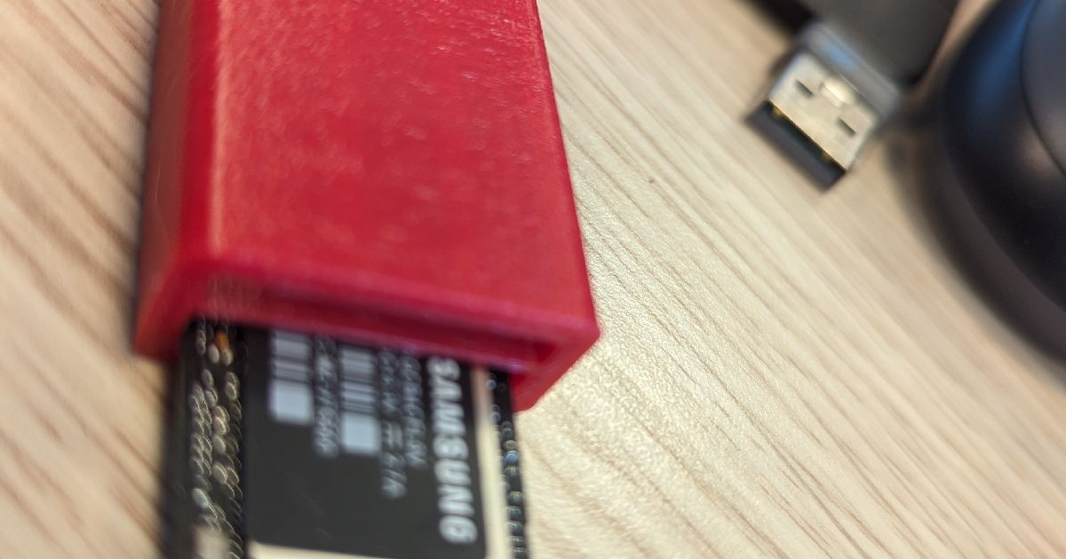 SSD M2 x2 box by lmx | Download free STL model | Printables.com