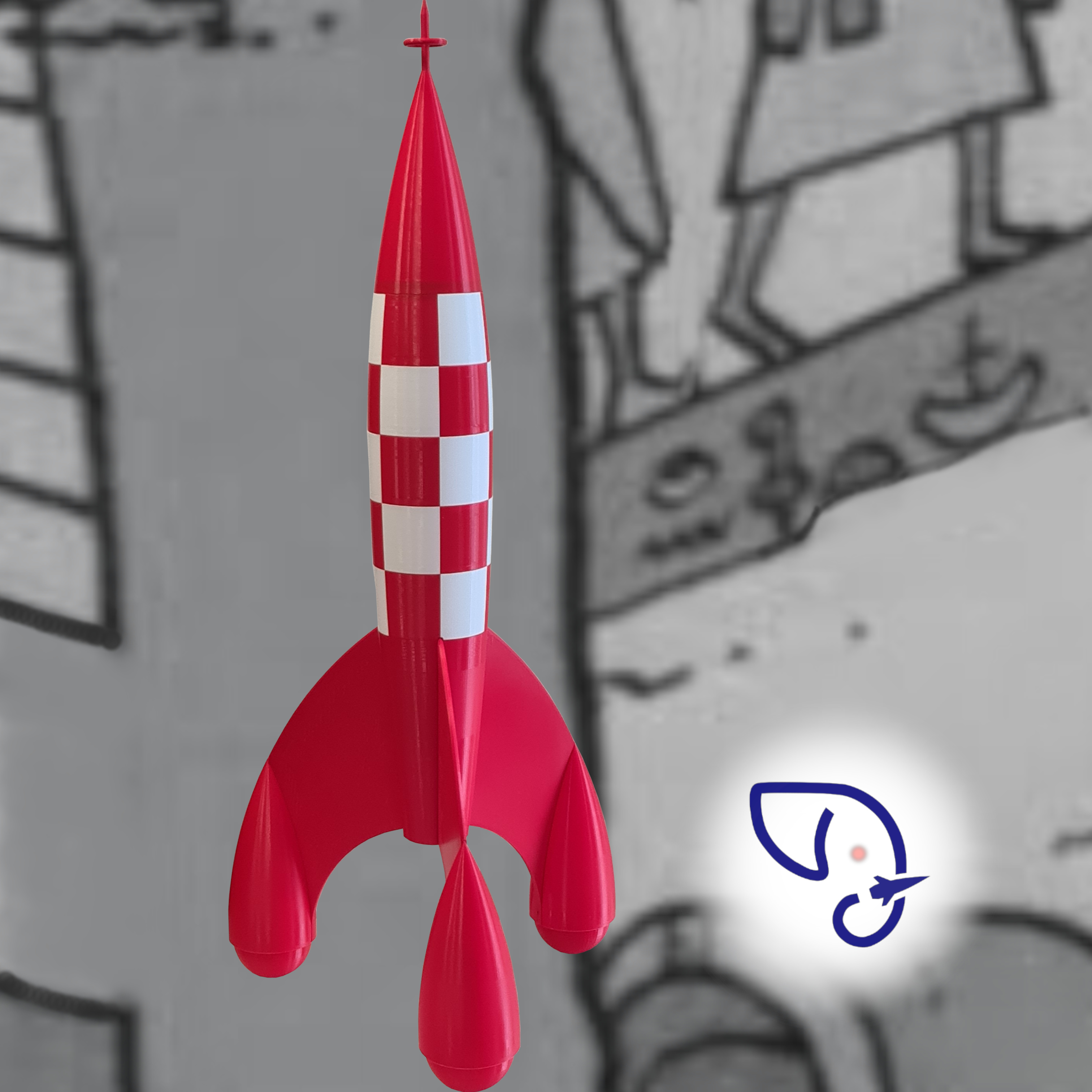 Fusée lunaire by TheAmphioxus | Download free STL model | Printables.com
