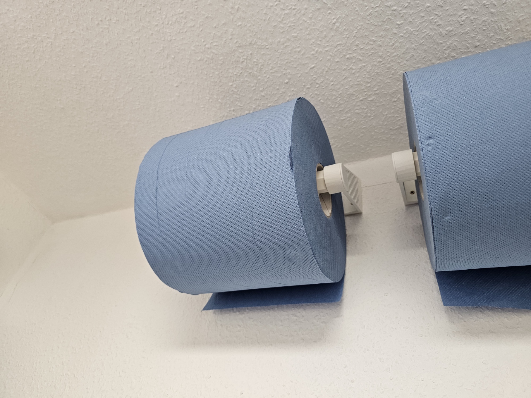 Paper towel holder with holes L pole by ReptexPro | Download free STL ...