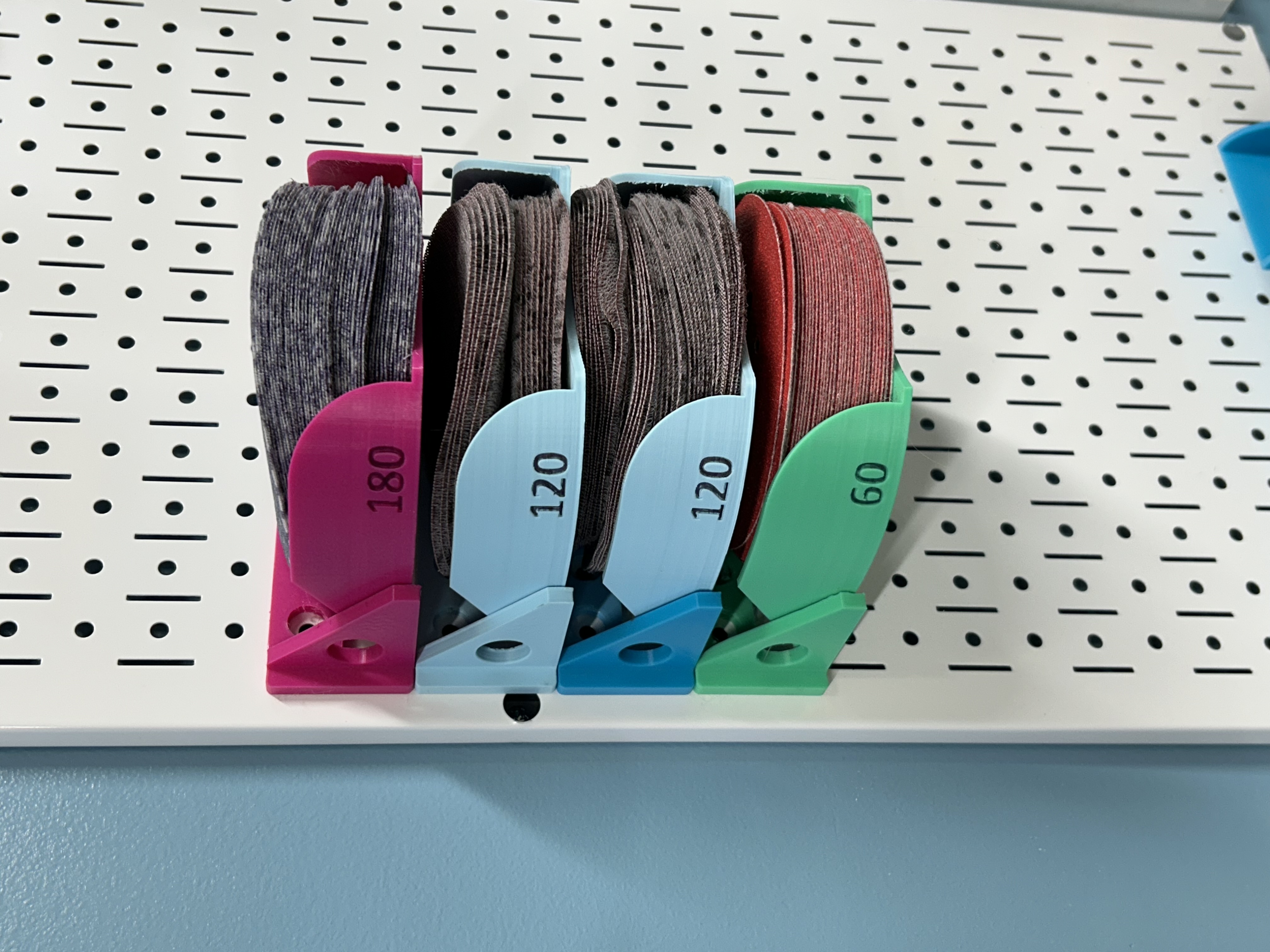 Sanding Disc Storage for Wall Control by poprhythm | Download free STL ...