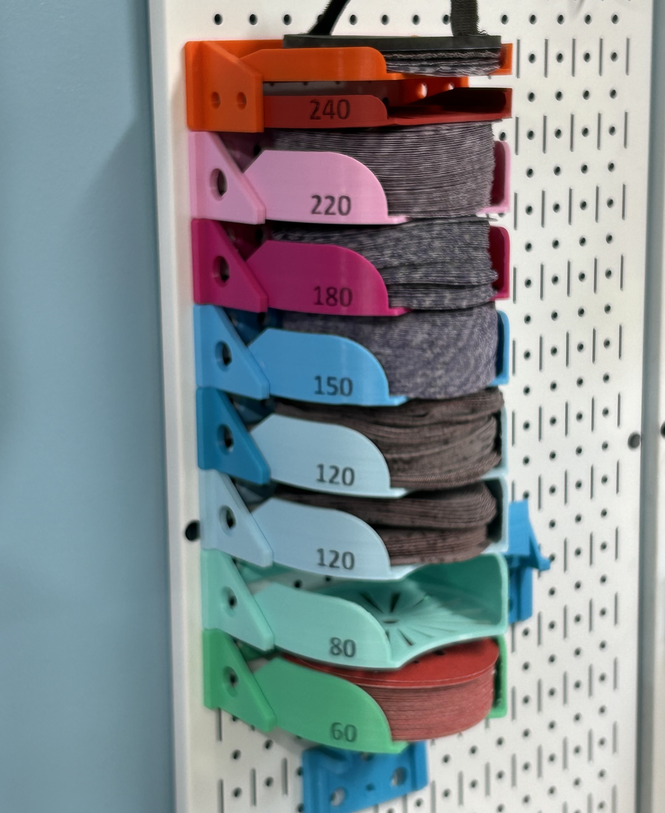 Sanding Disc Storage for Wall Control by poprhythm | Download free STL ...