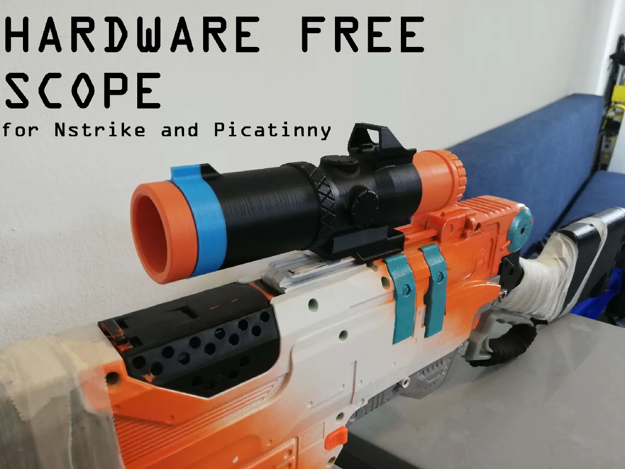 Nerf Scope (Nstrike and Picatinny versions) by Bruce ...