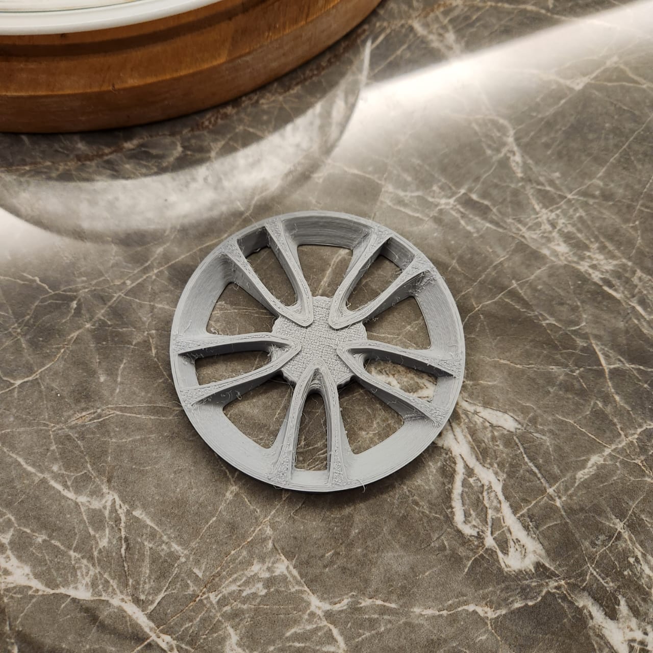 Car Rim Coaster by KubuTama | Download free STL model | Printables.com