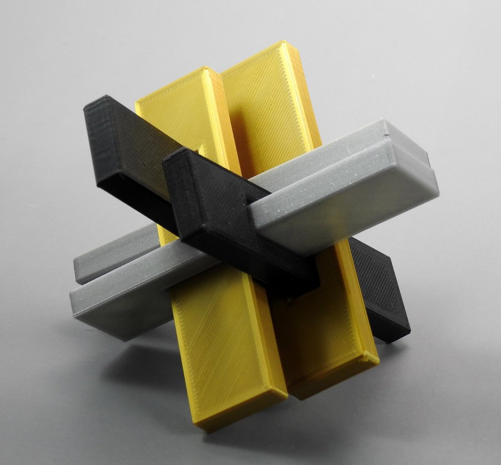 Slide-Together Structure by Welt der Geduldspiele | Download free STL ...