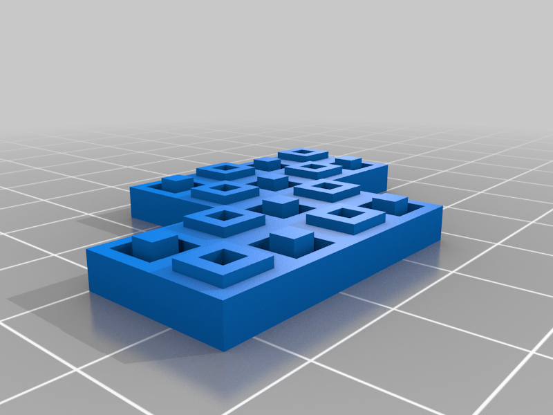 Cut-up Checkerboard by Welt der Geduldspiele | Download free STL model ...