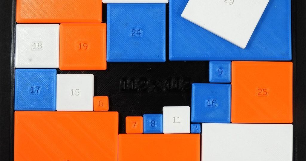 Perfect Square Puzzle 112x112 by Welt der Geduldspiele | Download free ...