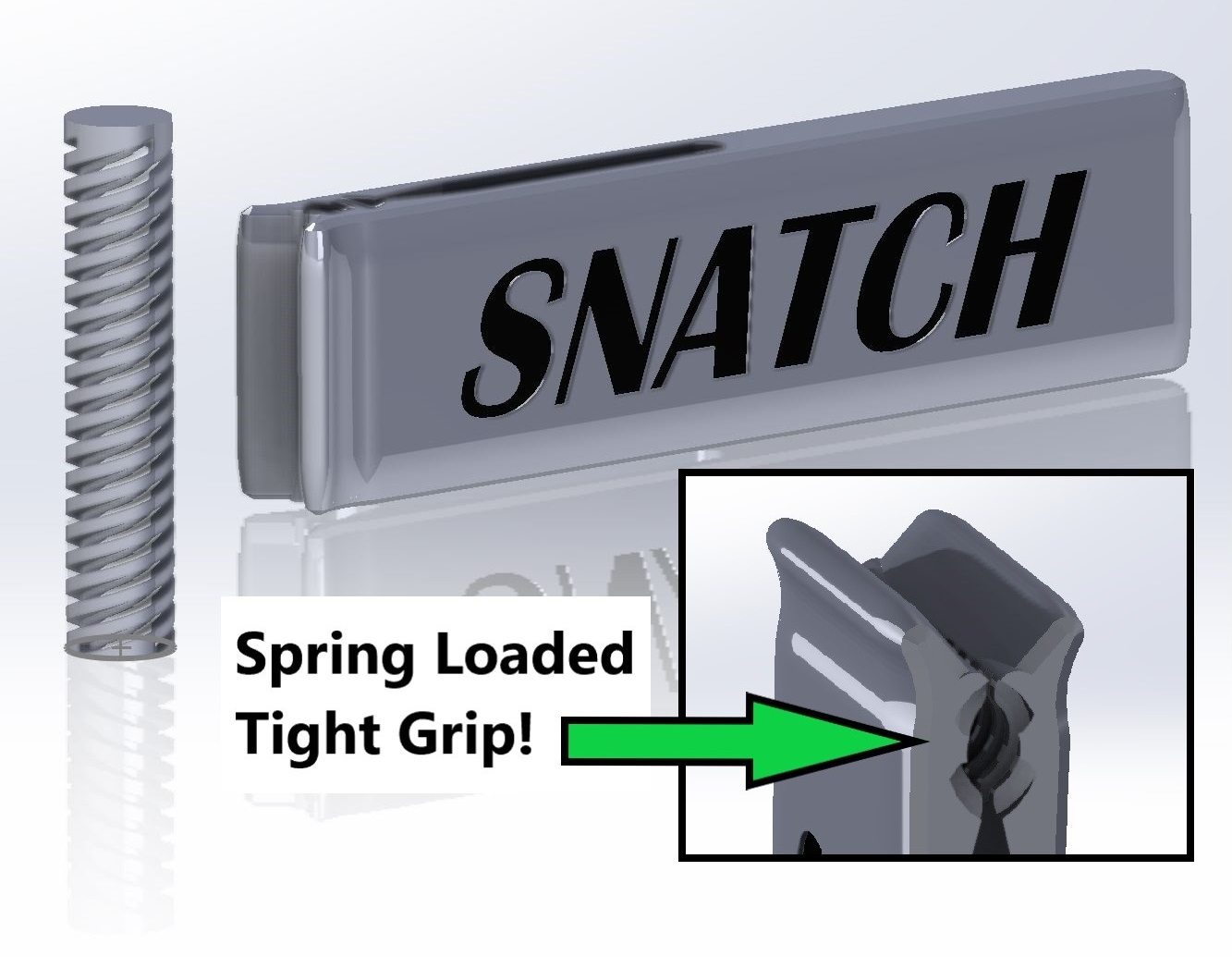 SNATCH - The Rod / Lead Screw Cleaner Fits Most 3D Printers - PRUSA ...
