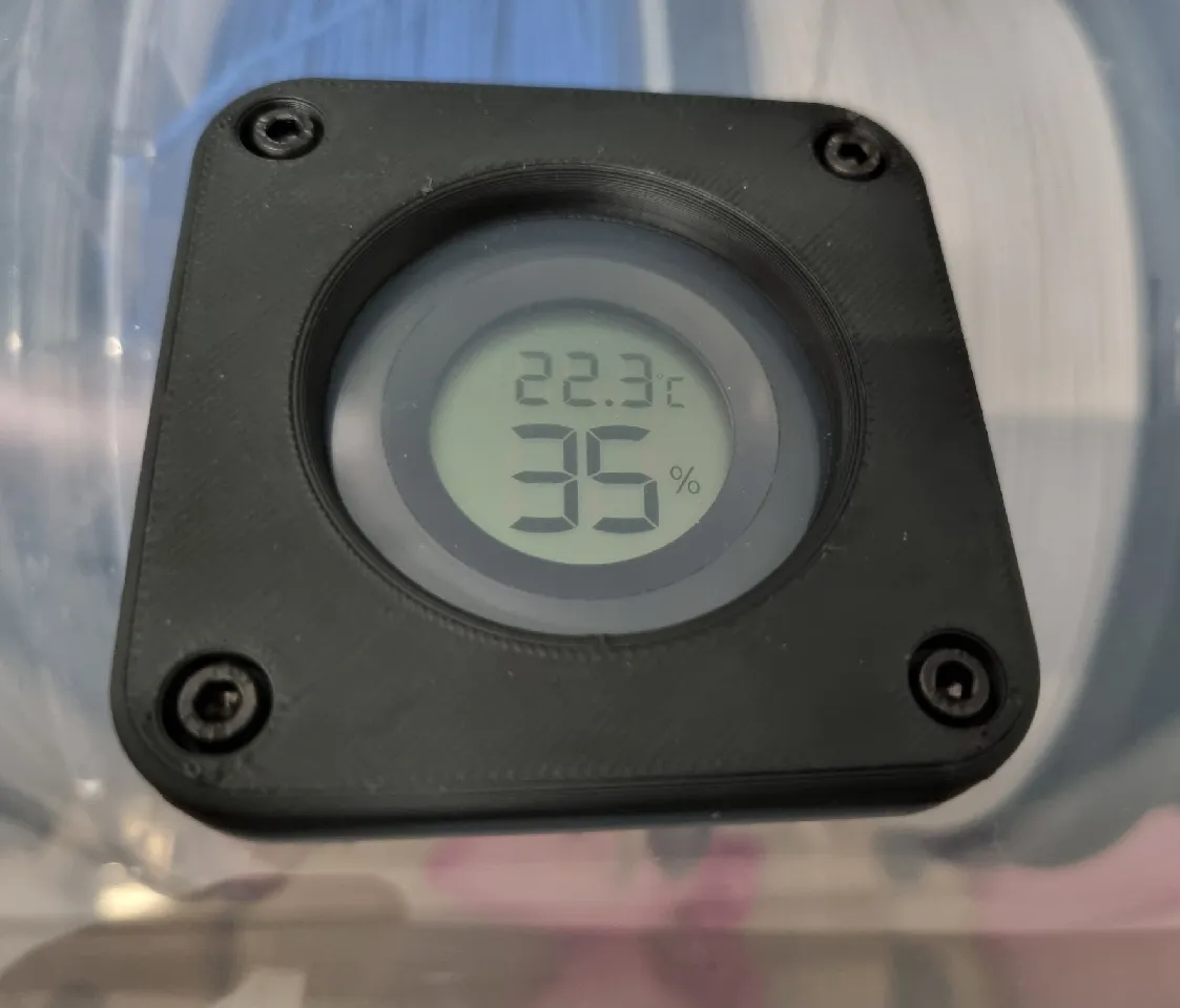 Hygrometer Holder by Vave3D | Download free STL model | Printables.com