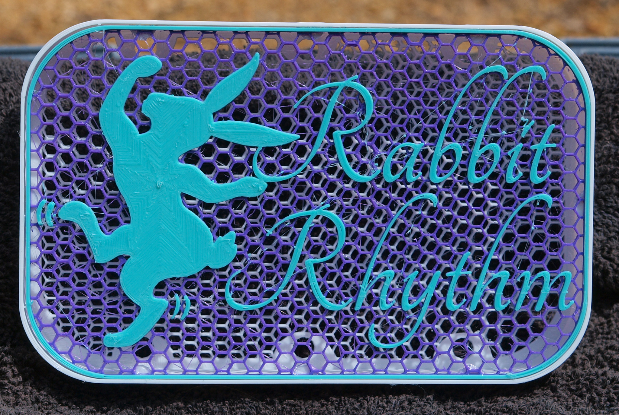Rabbit Rhythm sign by h2odragon | Download free STL model | Printables.com