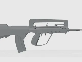 Counter Strike 2 - FAMAS Model by NotDalle | Download free STL model ...