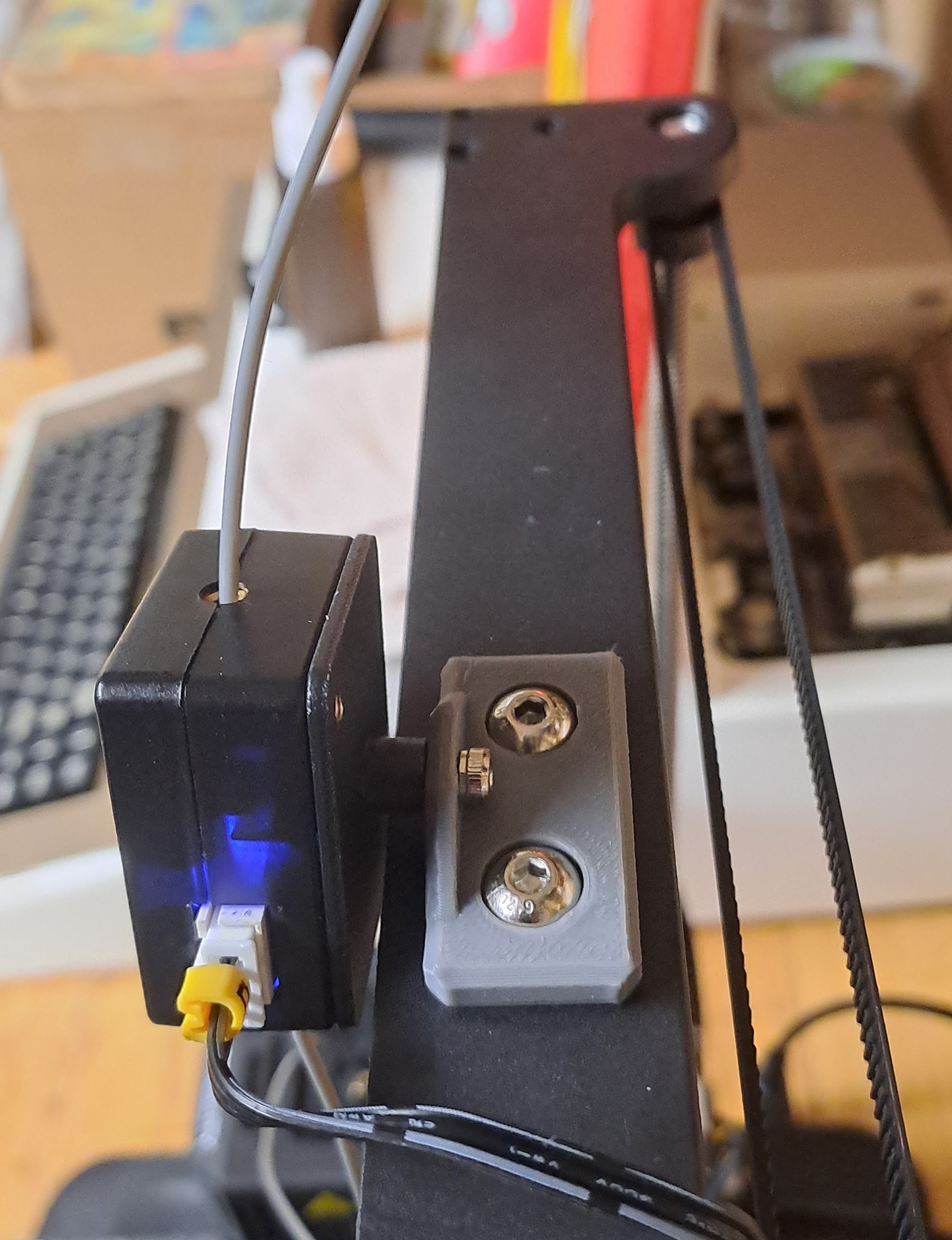 Ender3 V3 KE Filament Runout Sensor Bracket by jblakey | Download free ...