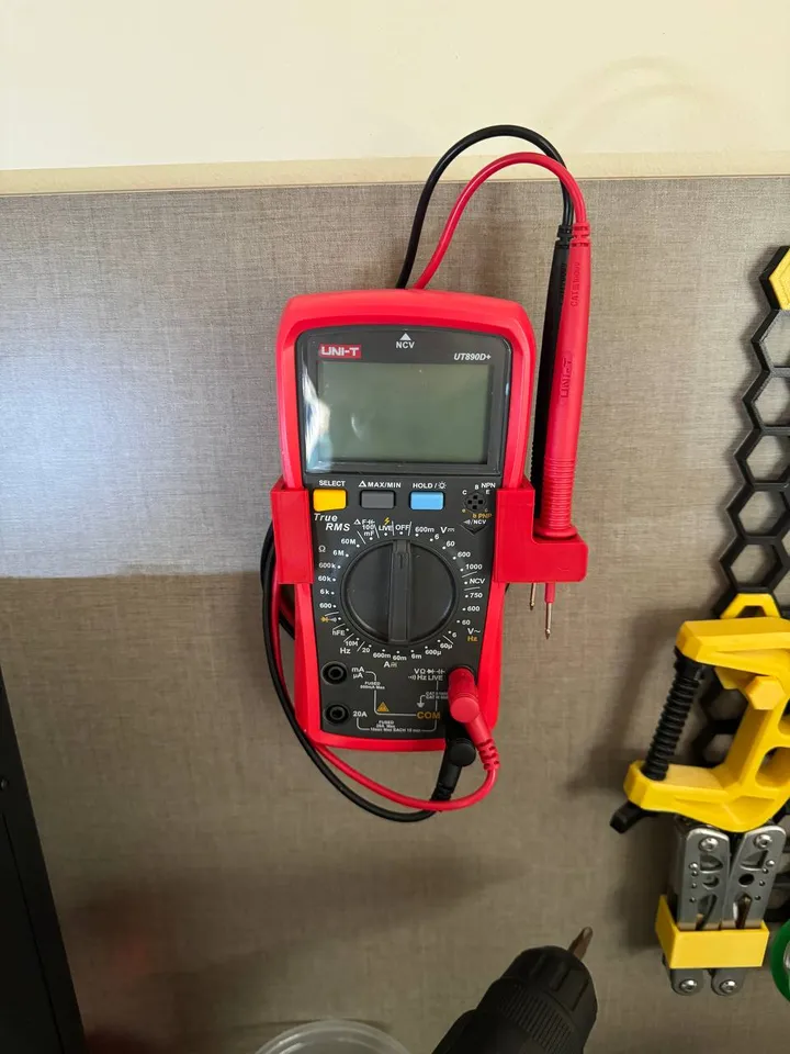 Multimeter wall holder by Dmytro Zaitsev | Download free STL model ...