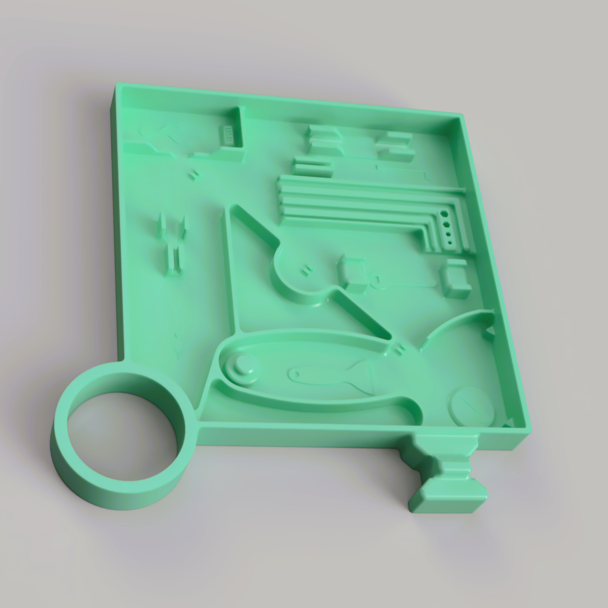 Creality K1 K1C Tool Tray by SeeMaxx | Download free STL model ...