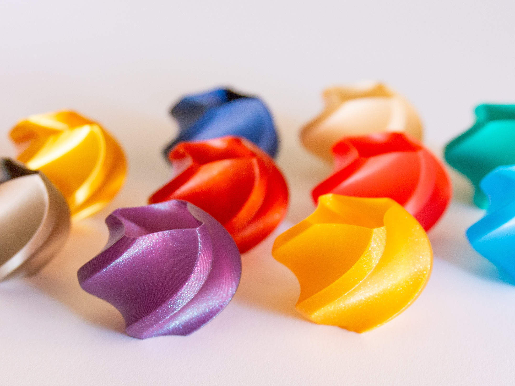 Stackable filament display model por Officina23 | Descargar modelo STL ...