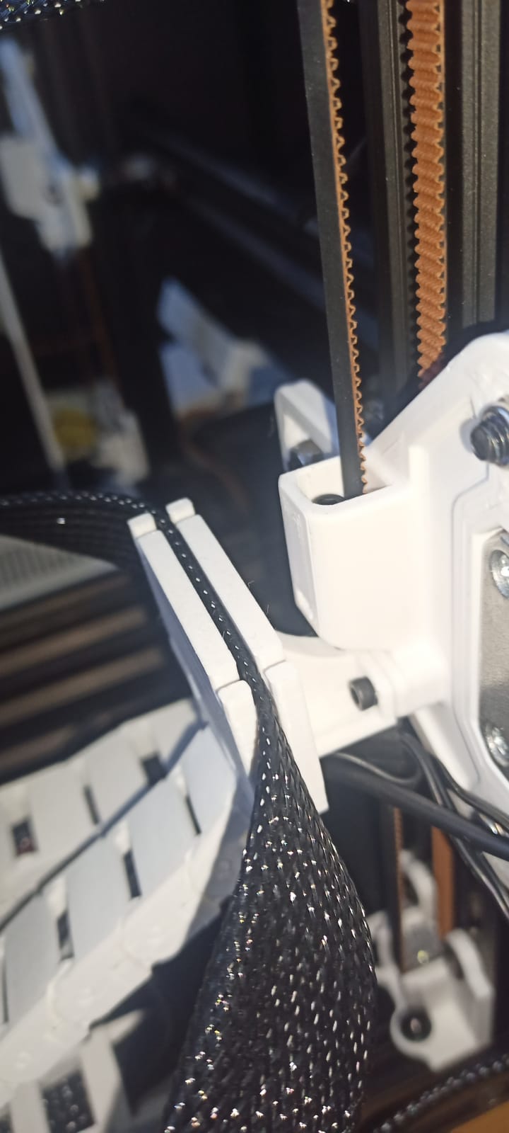 Sprite extruder cable and cable chain mount holder kevinakasam belt ...