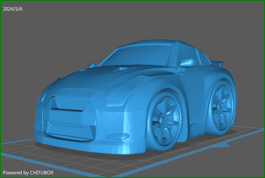 gtr r35 cartoon von Jamelgo | Kostenloses STL-Modell herunterladen ...