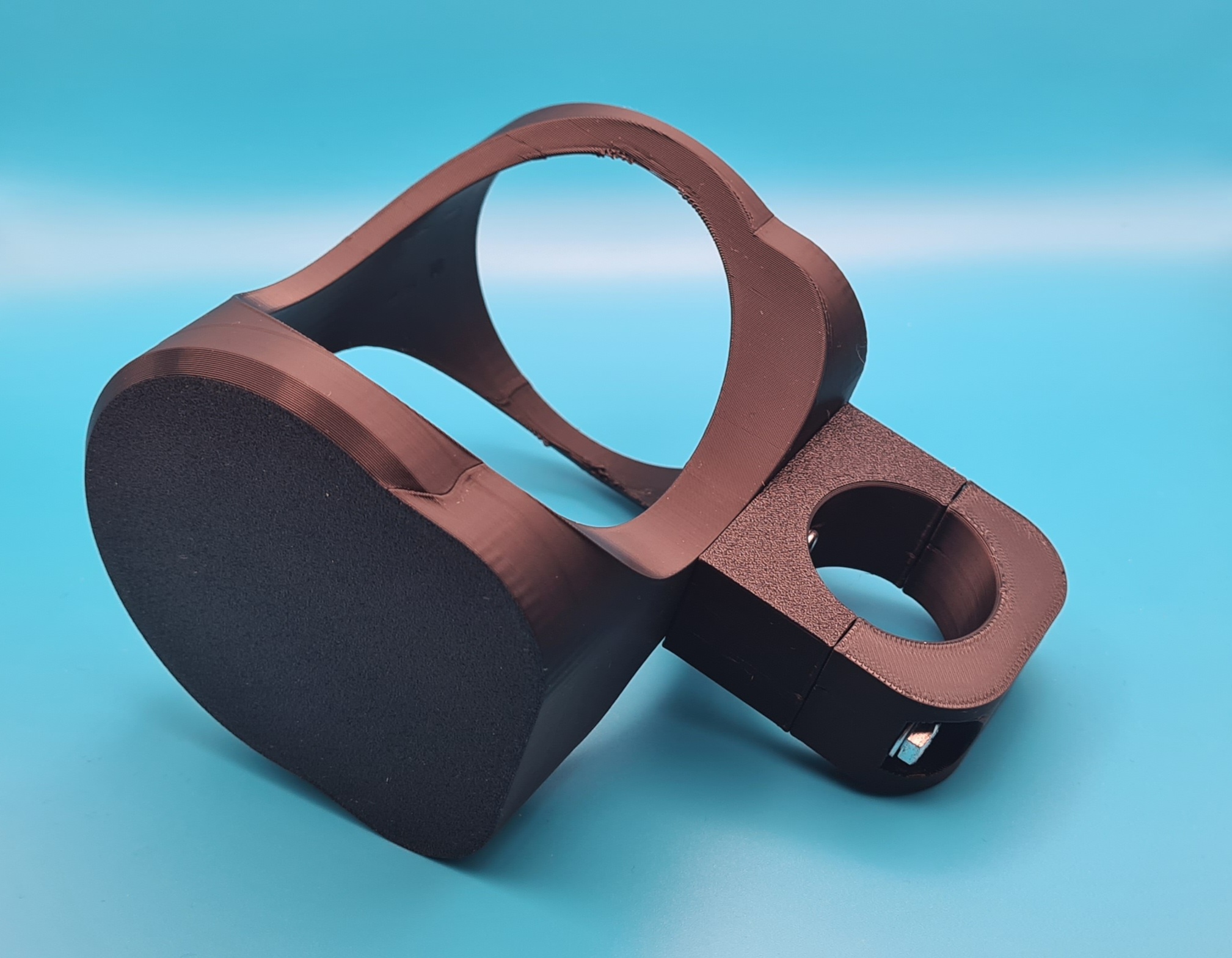 Bike beverage buddy - can and cup holder by CPA3D | Download free STL model | Printables.com