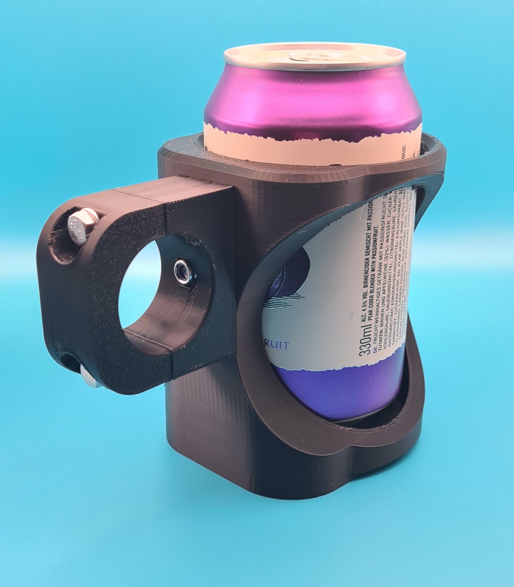 Bike beverage buddy - can and cup holder by CPA3D | Download free STL ...