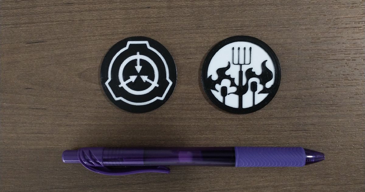 SCP Challenge Coin: MTF Epsilon-6 by suaz0 | Download free STL model ...