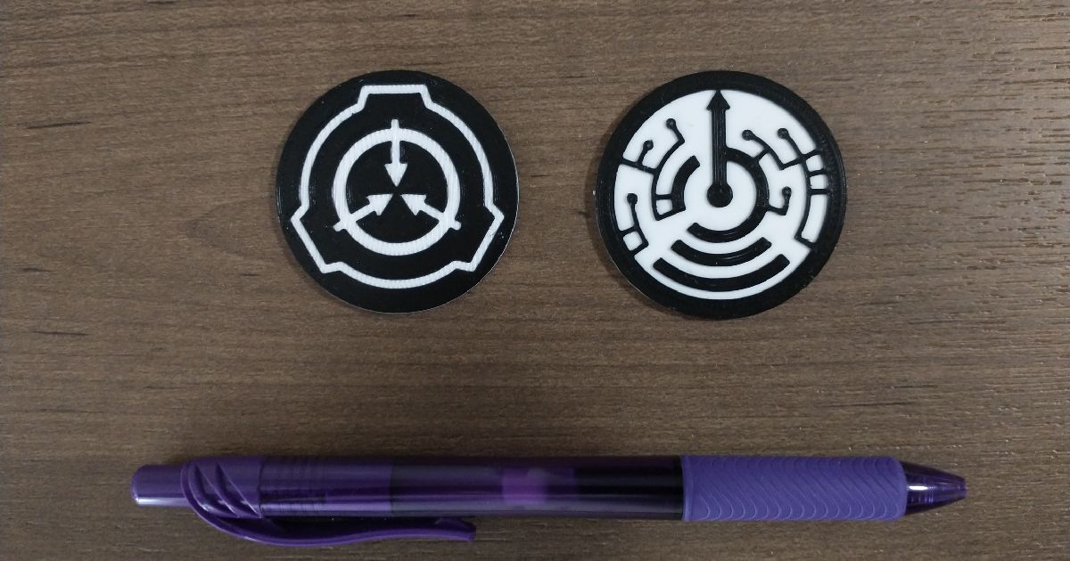 SCP Challenge Coin: MTF Mu-4 by suaz0 | Download free STL model ...