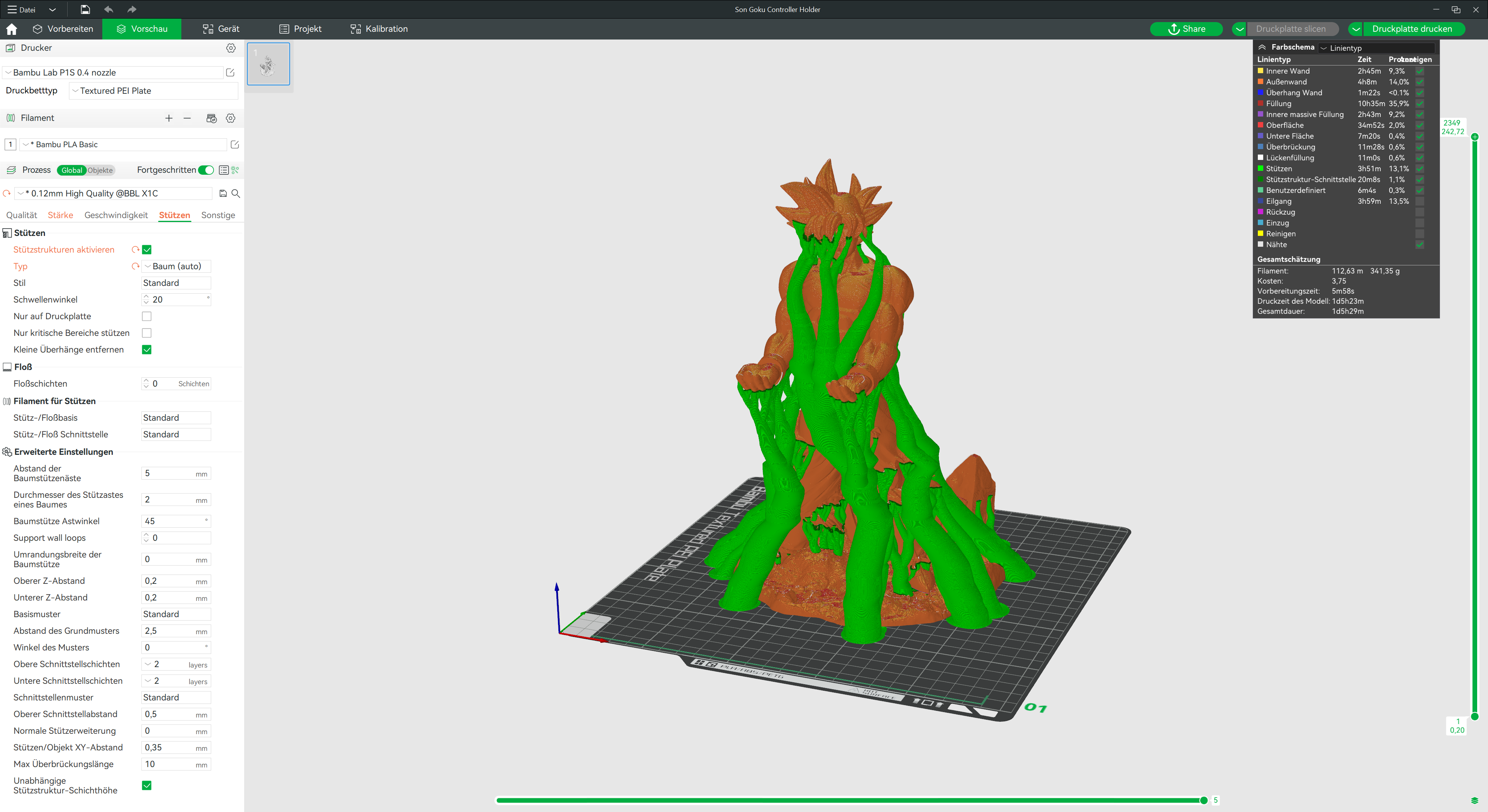 Son Goku Controller Holder by Tobi_Tobi | Download free STL model ...