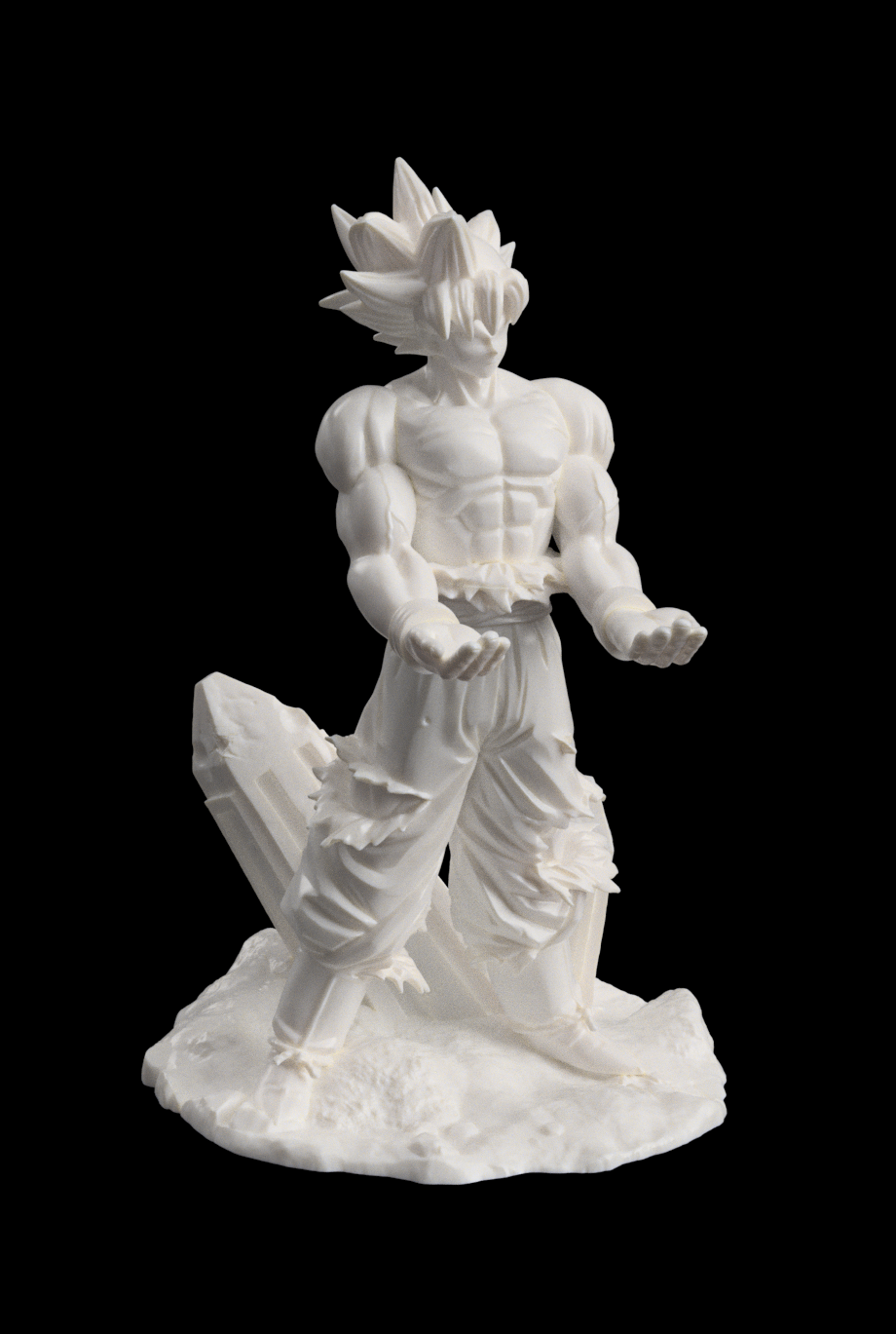 Son Goku Controller Holder by Tobi_Tobi | Download free STL model ...