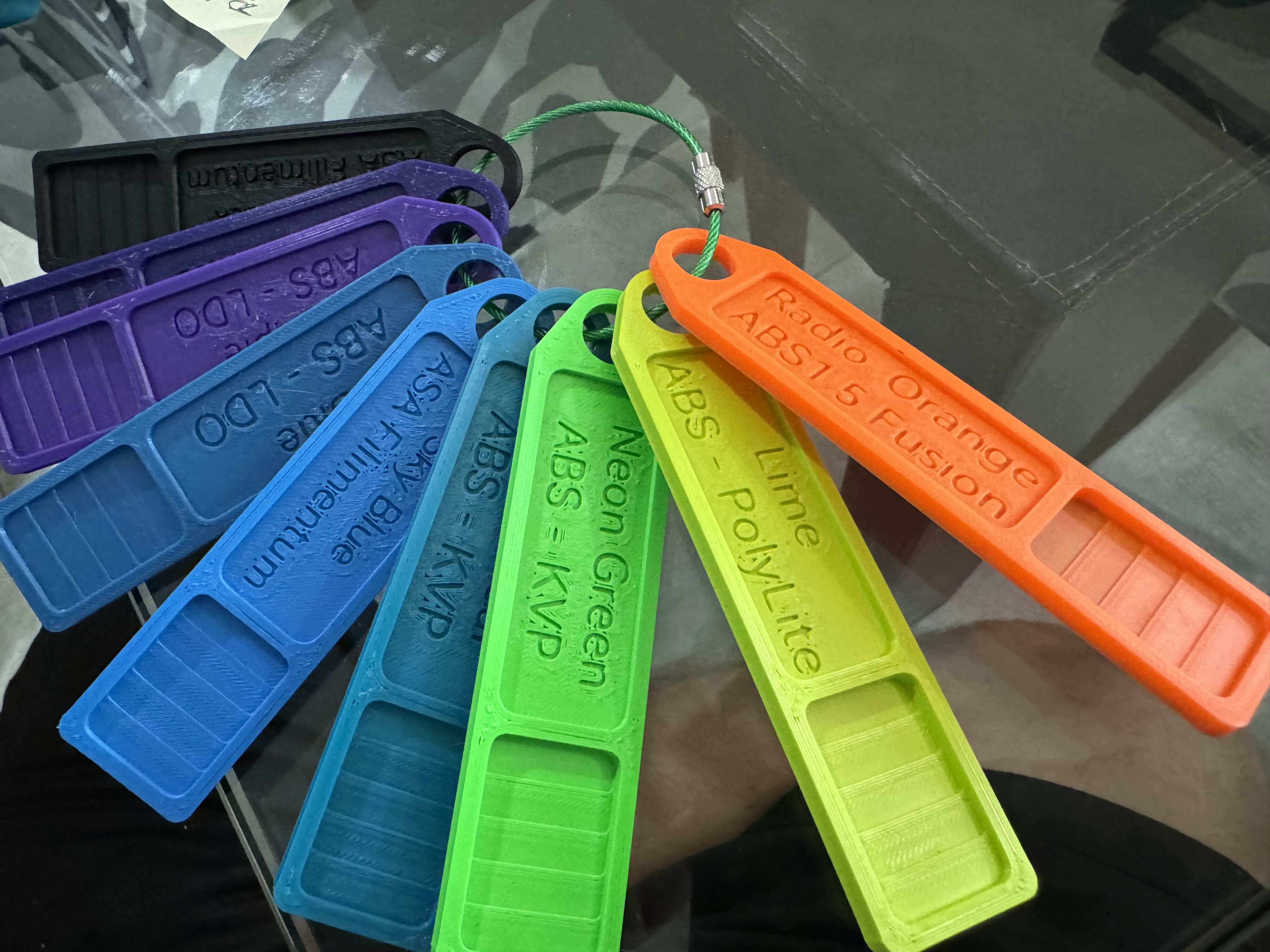 Filament Swatch by Chris | Download free STL model | Printables.com