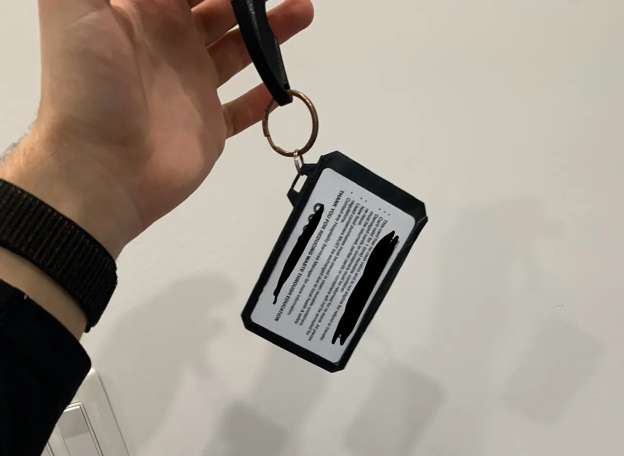 Credit Card Holder With a Key Ring by Scorpi_Creations | Download free ...