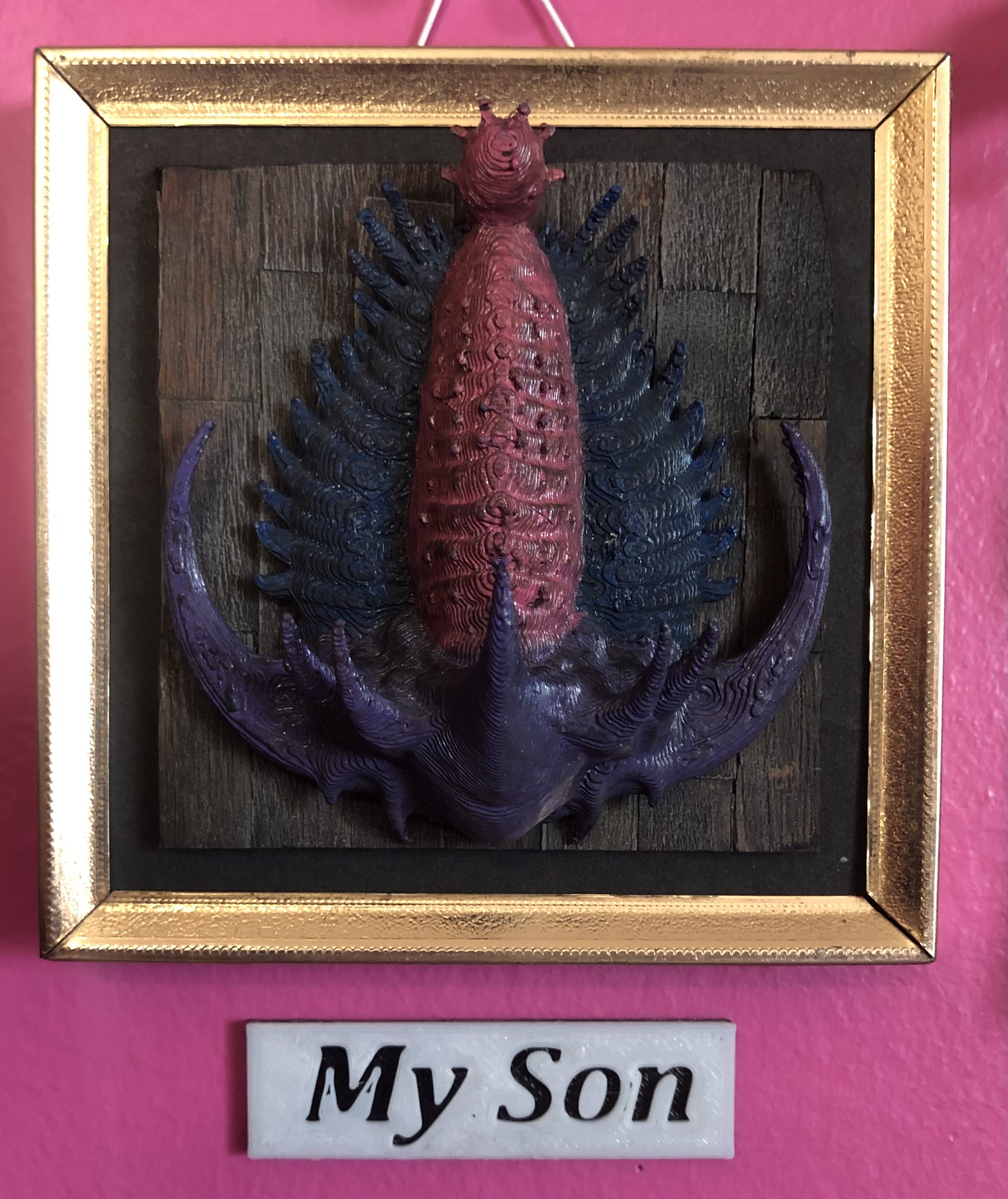 My Son Nameplate by Beepisbestest | Download free STL model ...