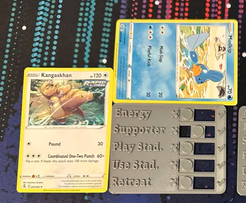 Pokémon TCG Turn Tracker by LegenDerry | Download free STL model ...