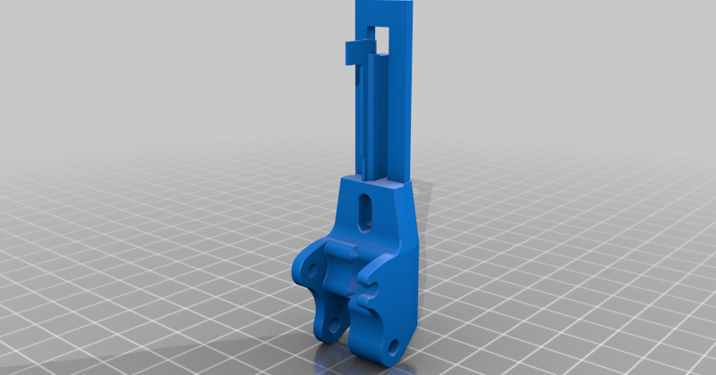 Prusa MMU Chimney trigger for MZ76 Bondtech geared extruder by RobKeey ...
