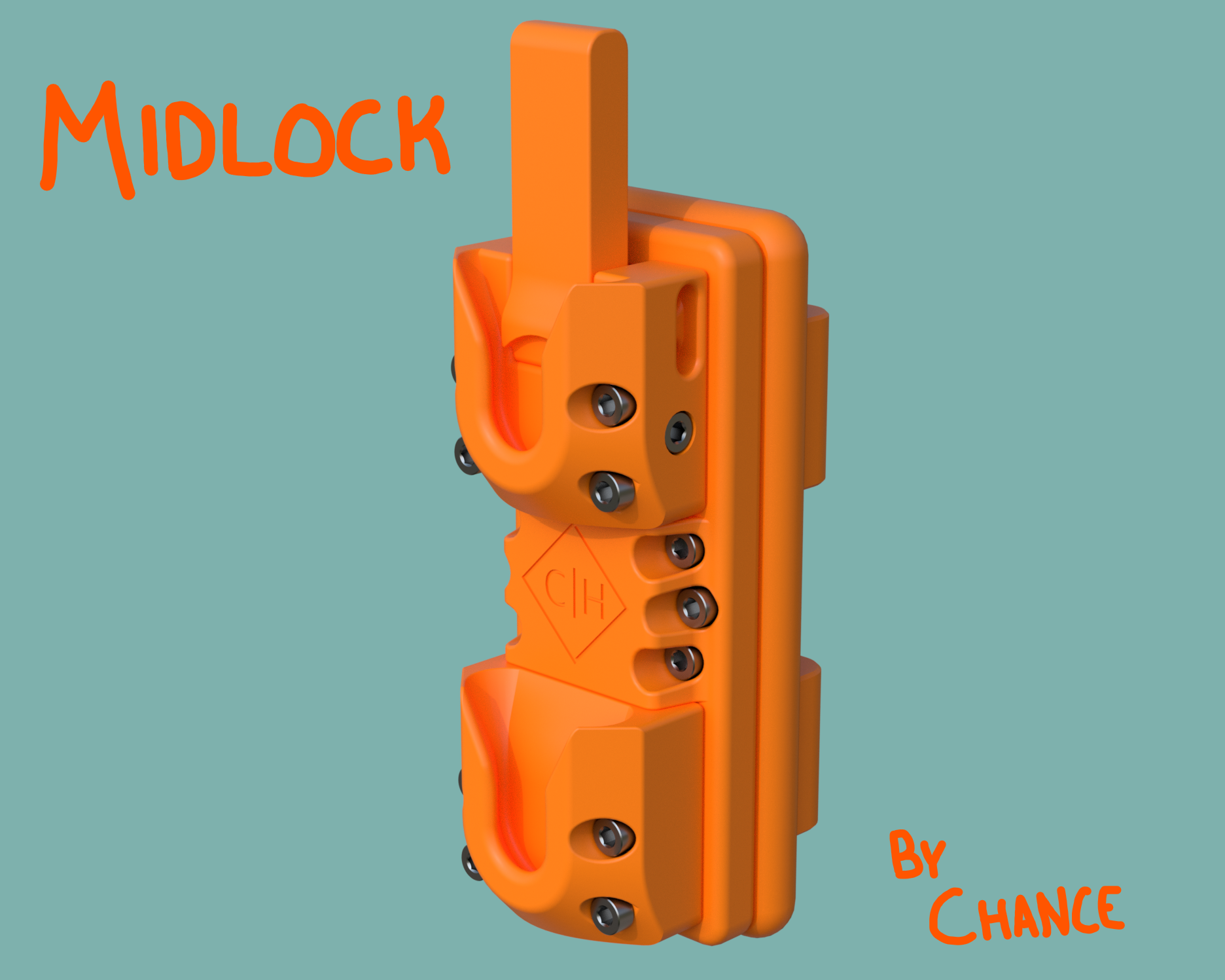 Midlock by Chance | Download free STL model | Printables.com