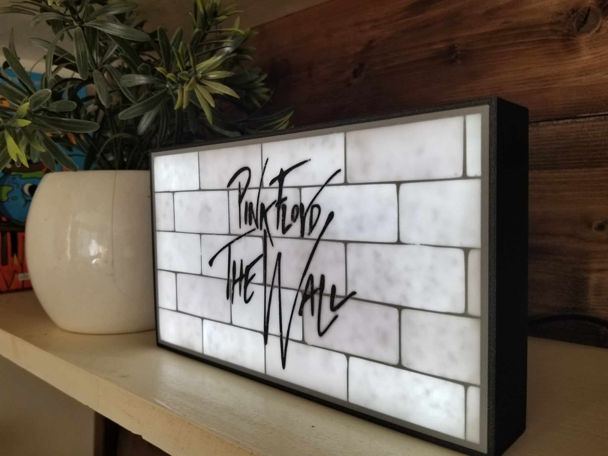 Pink Floyd - The Wall Lightbox by Brent Glover | Download free STL ...