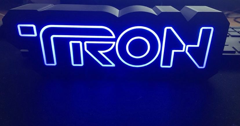 Tron Lightbox by Brent Glover | Download free STL model | Printables.com