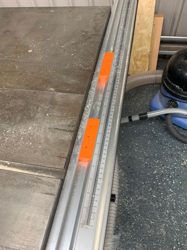 Insert for SIP Table Saw Fence Rail by TGBW | Download free STL model ...