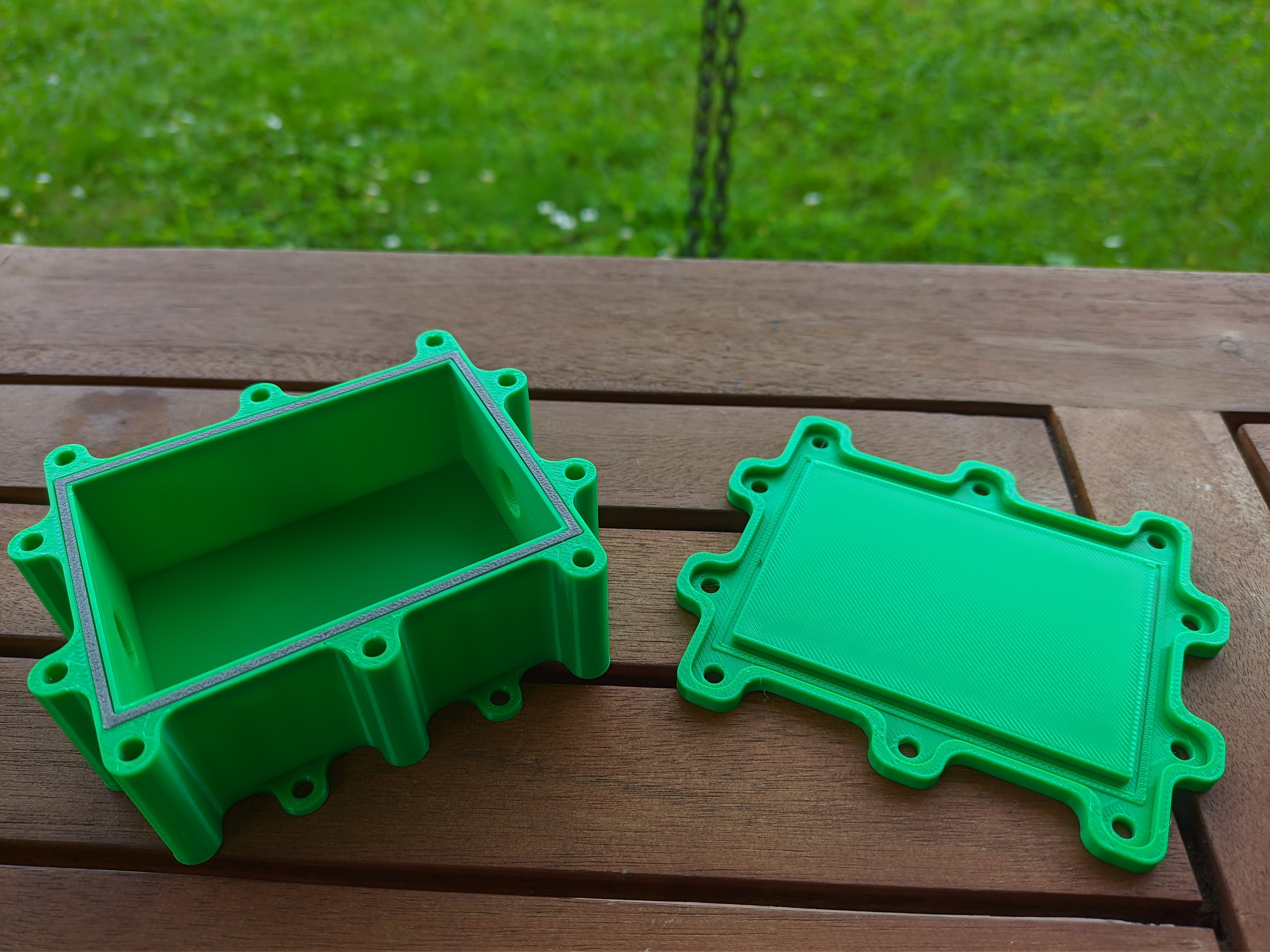 Waterproof Junction Box v2 by 🏆 SnaKKo | Download free STL model | Printables.com