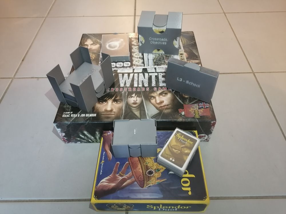 Modular/Generic Card Box & Holder by nsensfel | Download free STL model ...