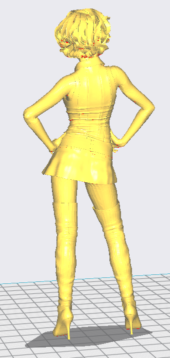 Sexy Fashion Girl Figure by Onur Yıldırım | Download free STL model ...