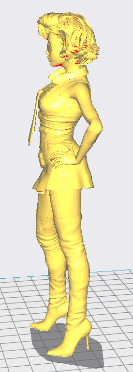 Sexy Fashion Girl Figure by Onur Yıldırım | Download free STL model ...