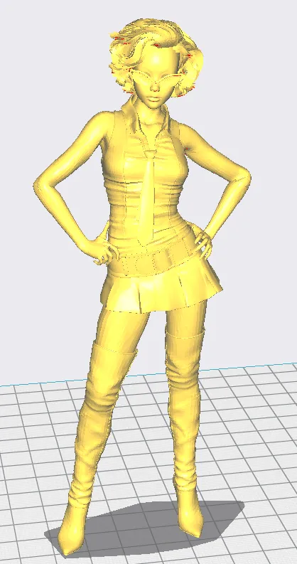 Sexy Fashion Girl Figure by Onur Yıldırım | Download free STL model ...