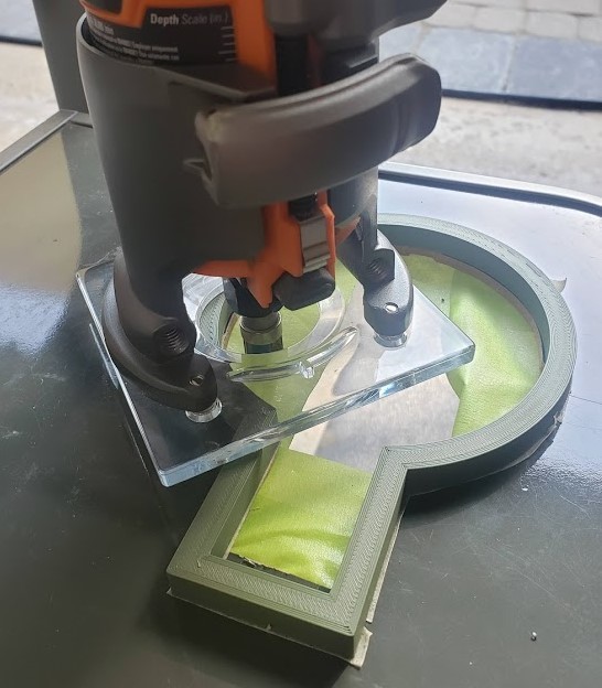 Camp-Chair Yeti Rambler Holder with router template by Mike S ...